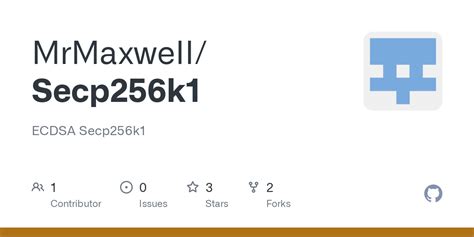 Github Mrmaxweiisecp256k1 Ecdsa Secp256k1
