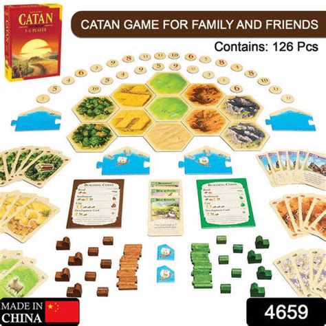 Multi Catan Board Game Extension 5 To 6 Players 4659 At Best Price In