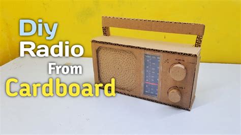 How To Make FM Radio From Cardboard Cardboard Se Radio Kaise Banaye