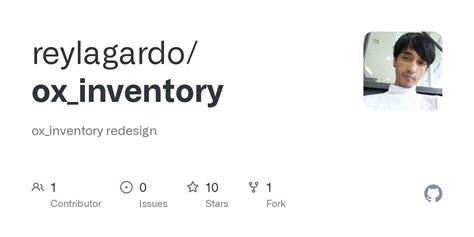 Github Reylagardo Ox Inventory Ox Inventory Redesign