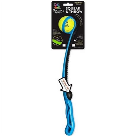 Spunky Pup Sp00806 Squeak And Throw Ball Launcher 1 Fred Meyer