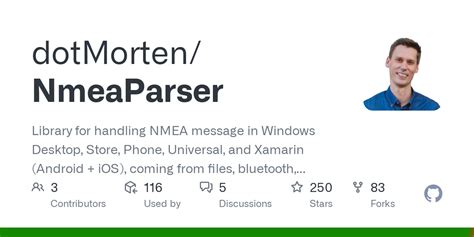 Github Dotmortennmeaparser Library For Handling Nmea Message In Windows Desktop Store