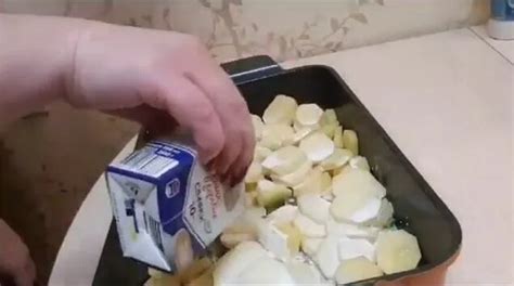 Запеченная картошка с мясом в сливках мой мир Смотреть онлайн в поиске Яндекса по Видео