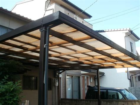 戸建て 屋根 のリフォーム施工事例波板張替え工事