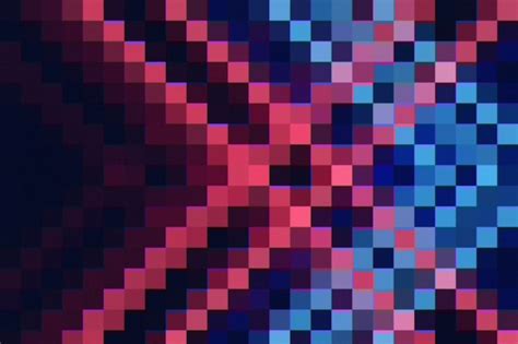 추상적이고 화려한 픽셀 배경 무료 사진