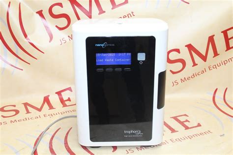 Nanosonics Trophon Epr Js Medical Equipment