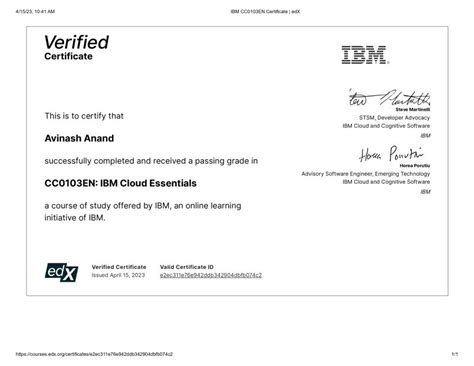 Avinash Anand On Linkedin Ibm Cloudessentials Cloudcomputing
