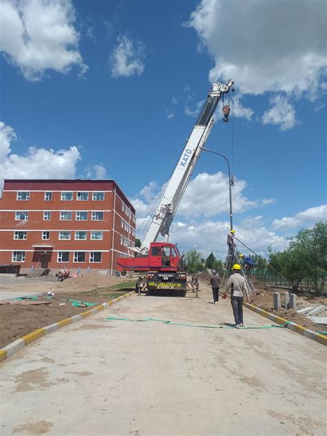 хэнтий аймгийн газрын харилцаа барилга хот байгуулалтын газар Бэрх тосгонд баригдаж буй 640