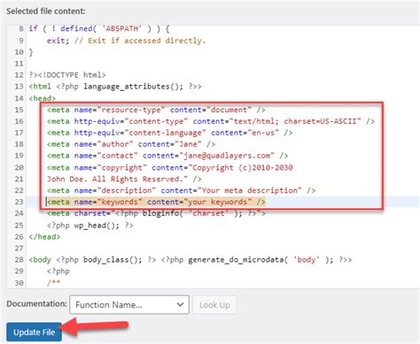 How To Add Meta Tags In WordPress QuadLayers