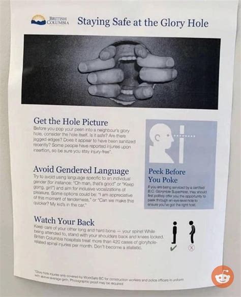 A Cool Guide To Glory Hole Etiquette 9gag