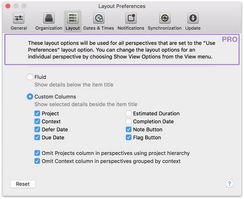 Omnifocus 2 For Mac User Manual Preferences