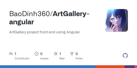 Github Baodinh360artgallery Angular Artgallery Project Front End