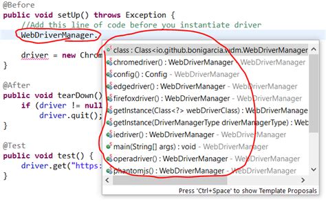 Webdriver Manager With Maven Edgewords Training