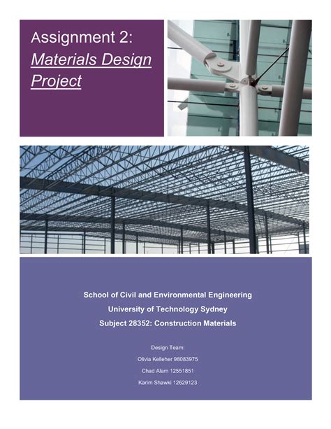 Assignment 2 Assignment Construction Materials Hepls With