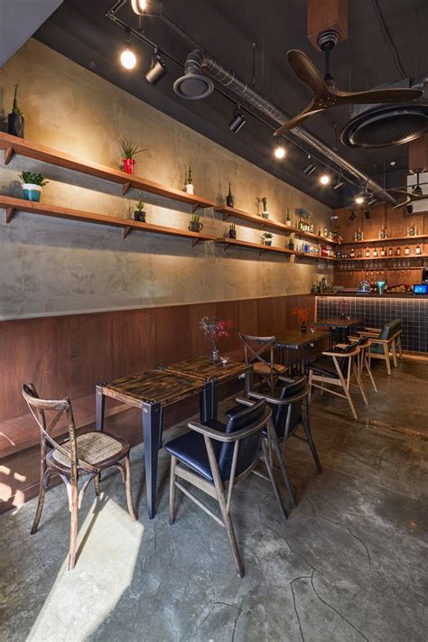 빈티지 분위기의 17평 비스트로 주점 인테리어 인테리어 커피 숍 인테리어 레스토랑 인테리어