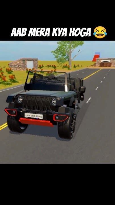 Thar Accident 🤯 In Indian Vehicle Simulator 3d Shorts Shortsfeed