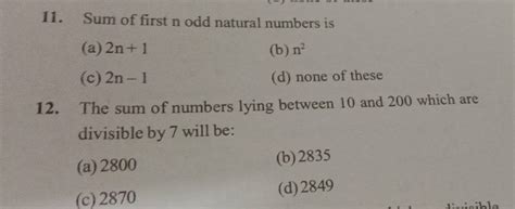 Sum Of First N Odd Natural Numbers Is Filo