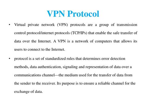 PPT VPN Protocol PowerPoint Presentation Free Download ID 4361275