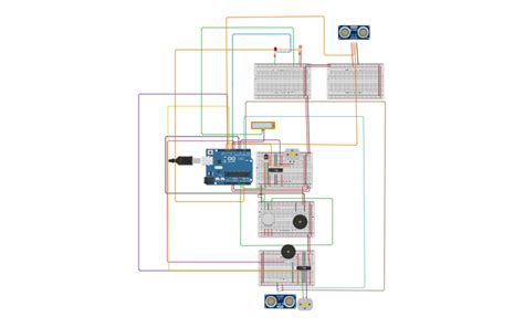 Circuit Design Plant Monitoring System Tinkercad
