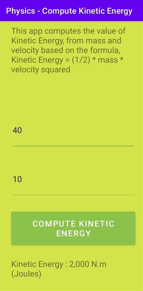 Physics Compute K Energy Apk Download For Android Latest Version