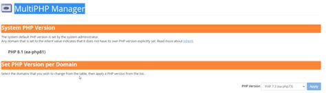 How To Update Php Version On Shared Host Website Or Under Cpanel Tortoisefeel