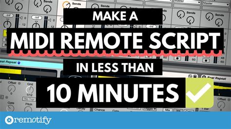 How To Write Midi Remote Scripts Surveyslula