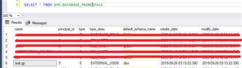 Sql Server Access To Ad Group In Azure Sql Database Stack Overflow
