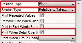 Jasper Report Complete Solution Dynamically Set Table Row Height