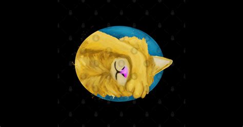 Sleeping Cat Catshirt Sticker Teepublic