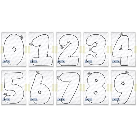 Balloon Numbers Set