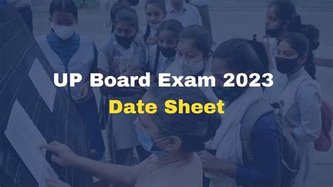 Up Board Exam Datesheet 2023 To Be Out Soon Know How To Download Upmsp