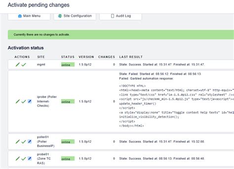 livestatus generate failed garbled automation response troubleshooting checkmk community