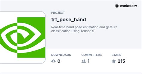 trt pose hand ecosystem directory market dev