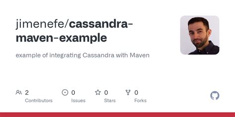 Github Jimenefecassandra Maven Example Example Of Integrating Cassandra With Maven