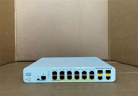 CISCO CATALYST C2960C 12 Port Poe Switch WS C2960C 12PC L 85 00 PicClick UK
