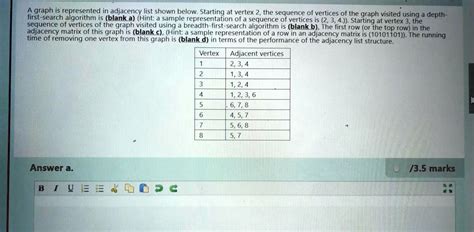 Solved Please Provide The Answer Will Give A Thumbs Up A Graph Is