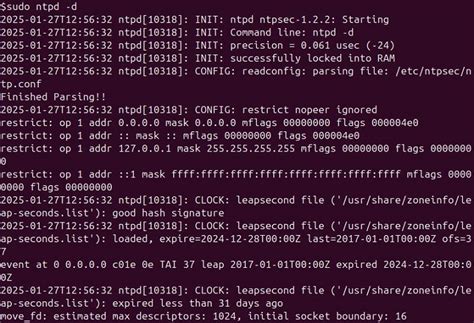 Ntpd Command In Linux