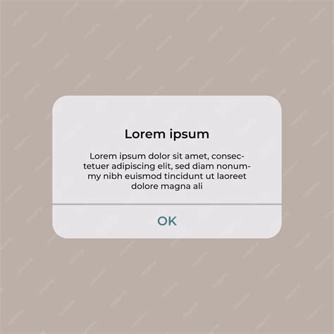 Premium Vector Notification Boxes Template Smartphone Warning Or