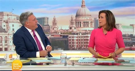 Itv Good Morning Britains Ed Balls Hints At Susanna Reid Outrage After