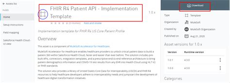 Mulesoft Accelerators For FHIR
