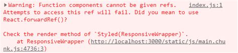 Issue Reactforwardref
