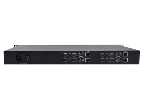 OPR E4KP 1U Rack Mounted 4 Channels 4K60 HDMI IP Streaming Encoder Professional Rack Mounted
