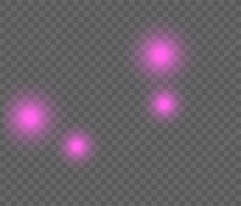 보라색 조명 효과 요소 Png 일러스트 무료 다운로드 Lovepik