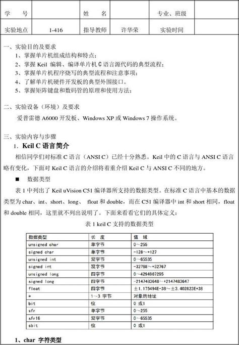 实验4c语言程序设计word文档在线阅读与下载无忧文档