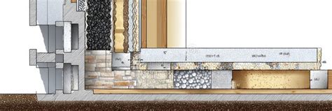 Cross Section Diagram Of A Wall Showcasing Insulation And Cladding