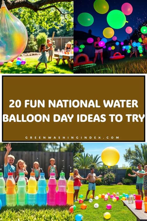 20 Fun National Water Balloon Day Backyard Ideas For A Splashy Garden