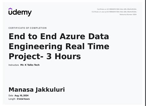 Completed Azure Data Engineer Project Manasa Jakkuluri Posted On The Topic Linkedin