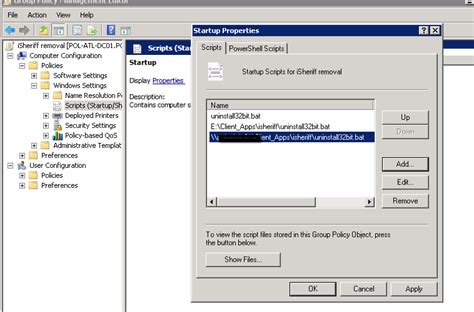 Batch File Not Running In GPO Windows Spiceworks Community