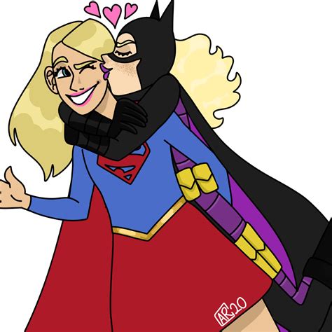Batgirl And Supergirl Femslash