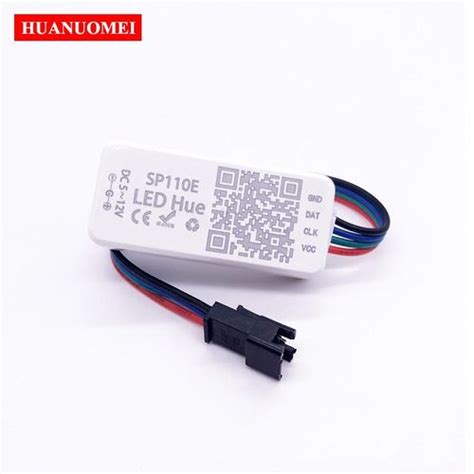 Generic 5v 12v Sp110e Rgb Bluetooth Led Controller Ws2811 Ws2812b Sk6812 Ws2813 Ws2815 Apa102